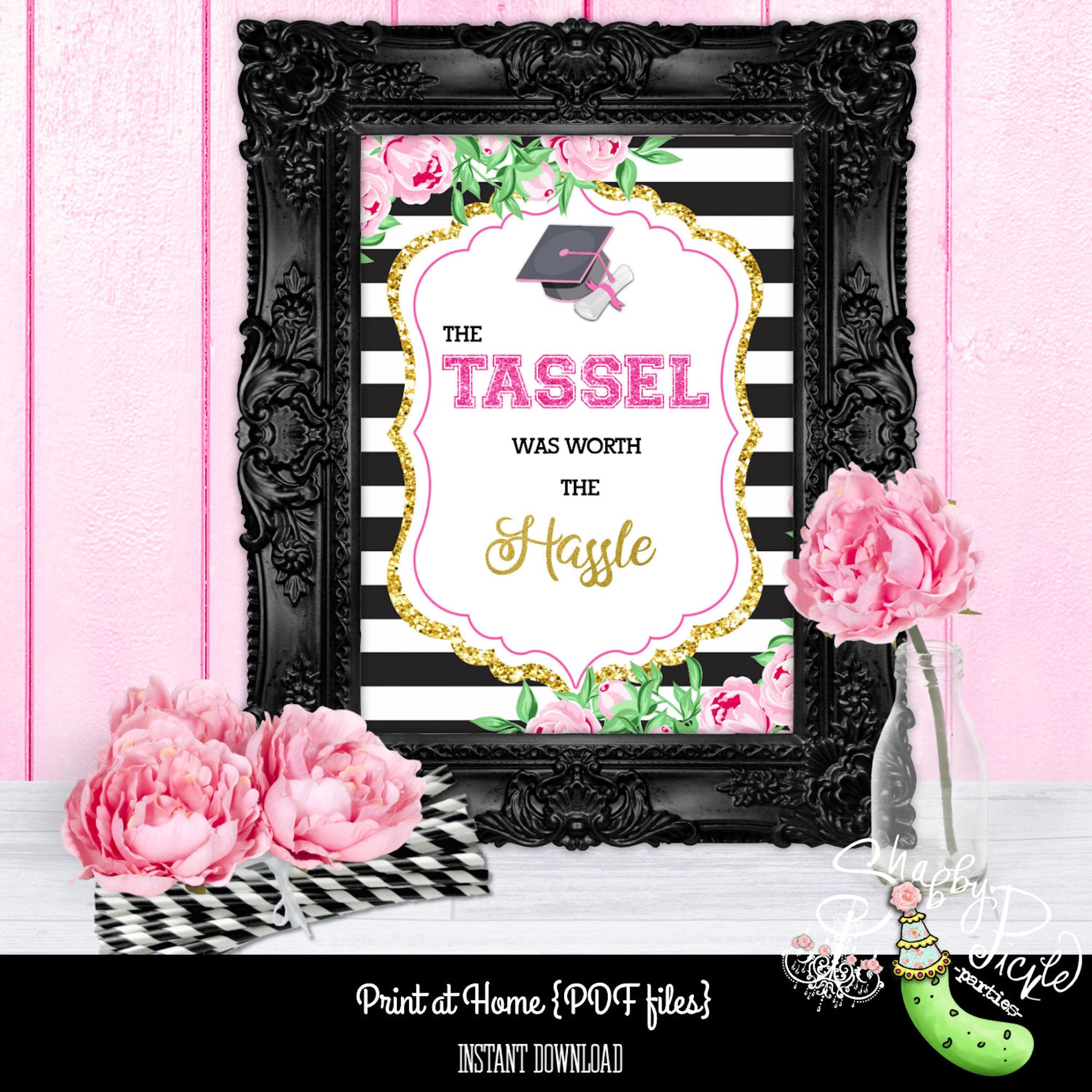 Kate Spade Graduation-Kate Spade Inspired Graduation Sign-8x10 The Tas ...